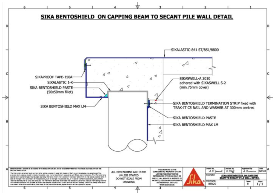 Sika BentoShield MAX LM I Waterproofing I Sika Ireland