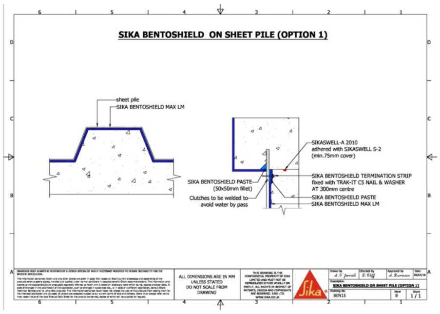 Sika BentoShield MAX LM I Waterproofing I Sika Ireland
