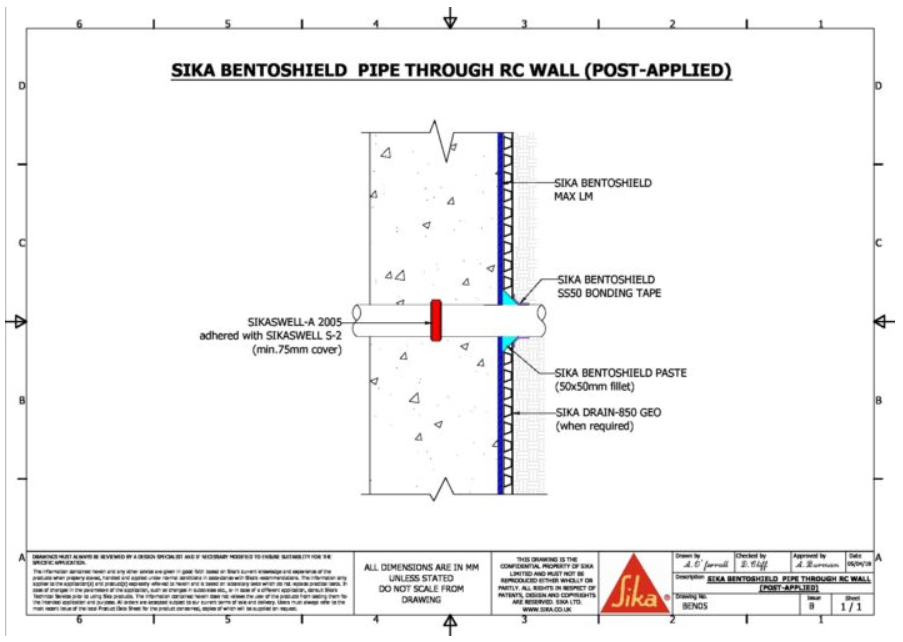 Sika BentoShield MAX LM I Waterproofing I Sika Ireland