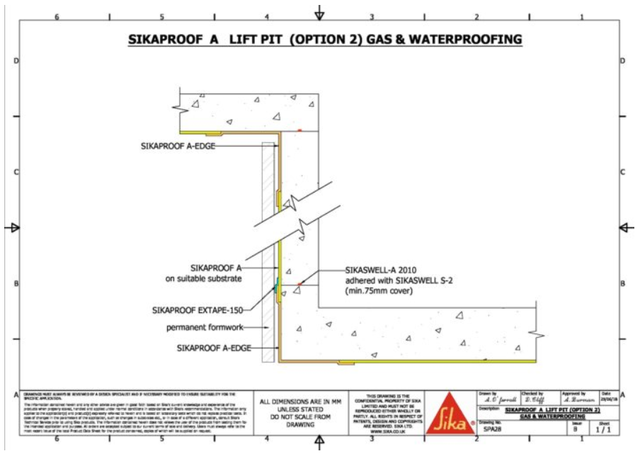 SikaProof-A Gas and Waterproofing Protection I Waterproofing I Sika Ireland